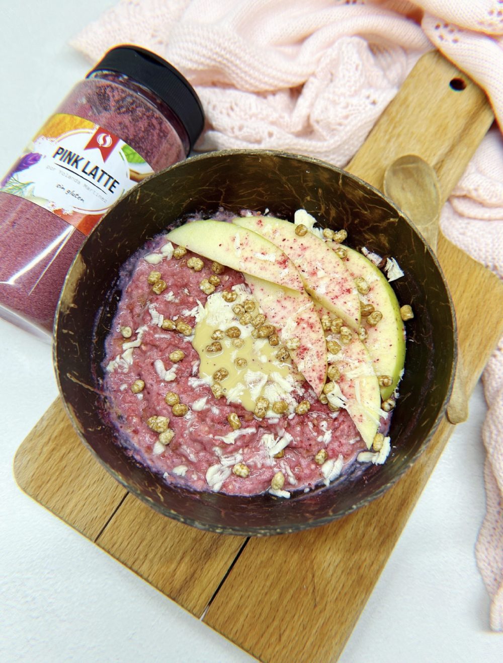 Pink porridge – La Cadena Saludable